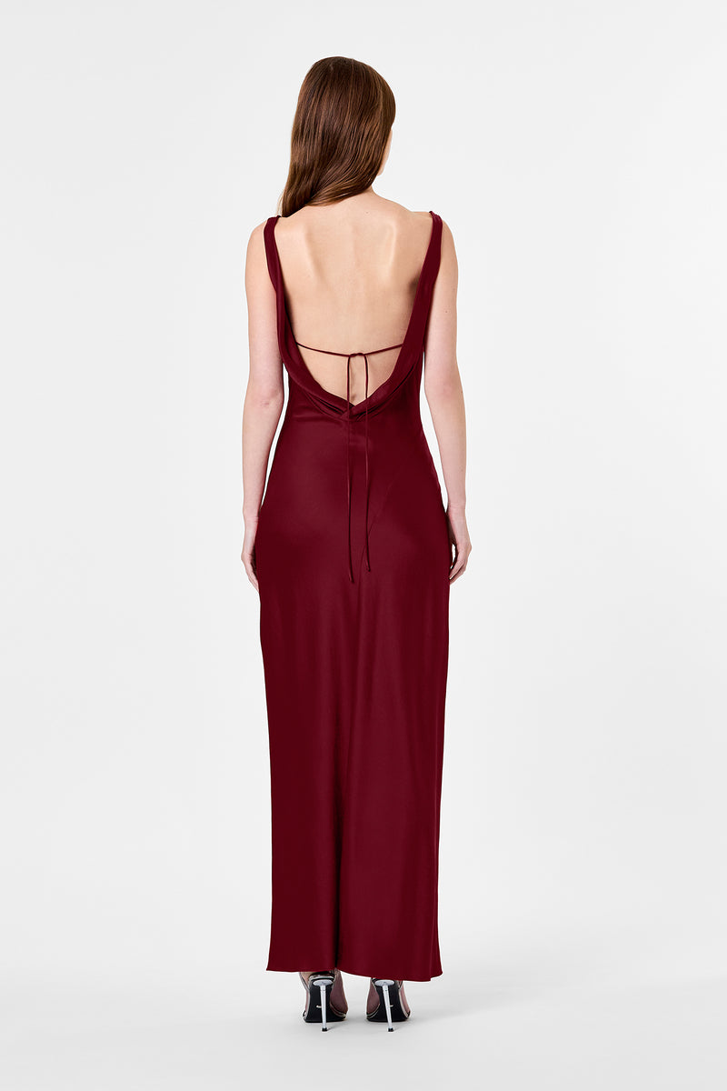 ALFINA DRESS - PLUM – NICHOLAS