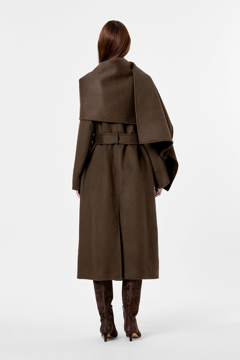 CANDICE COAT - OLIVE – NICHOLAS