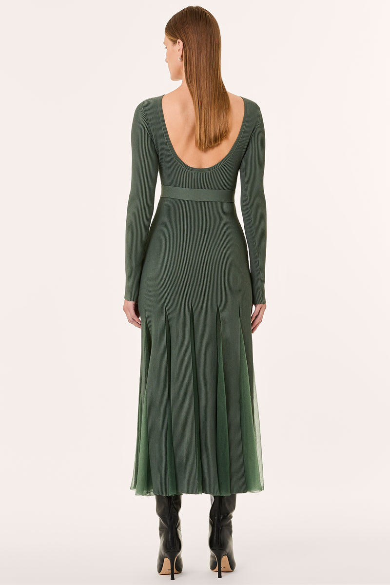 OLYMPIA DRESS - SLATE – NICHOLAS