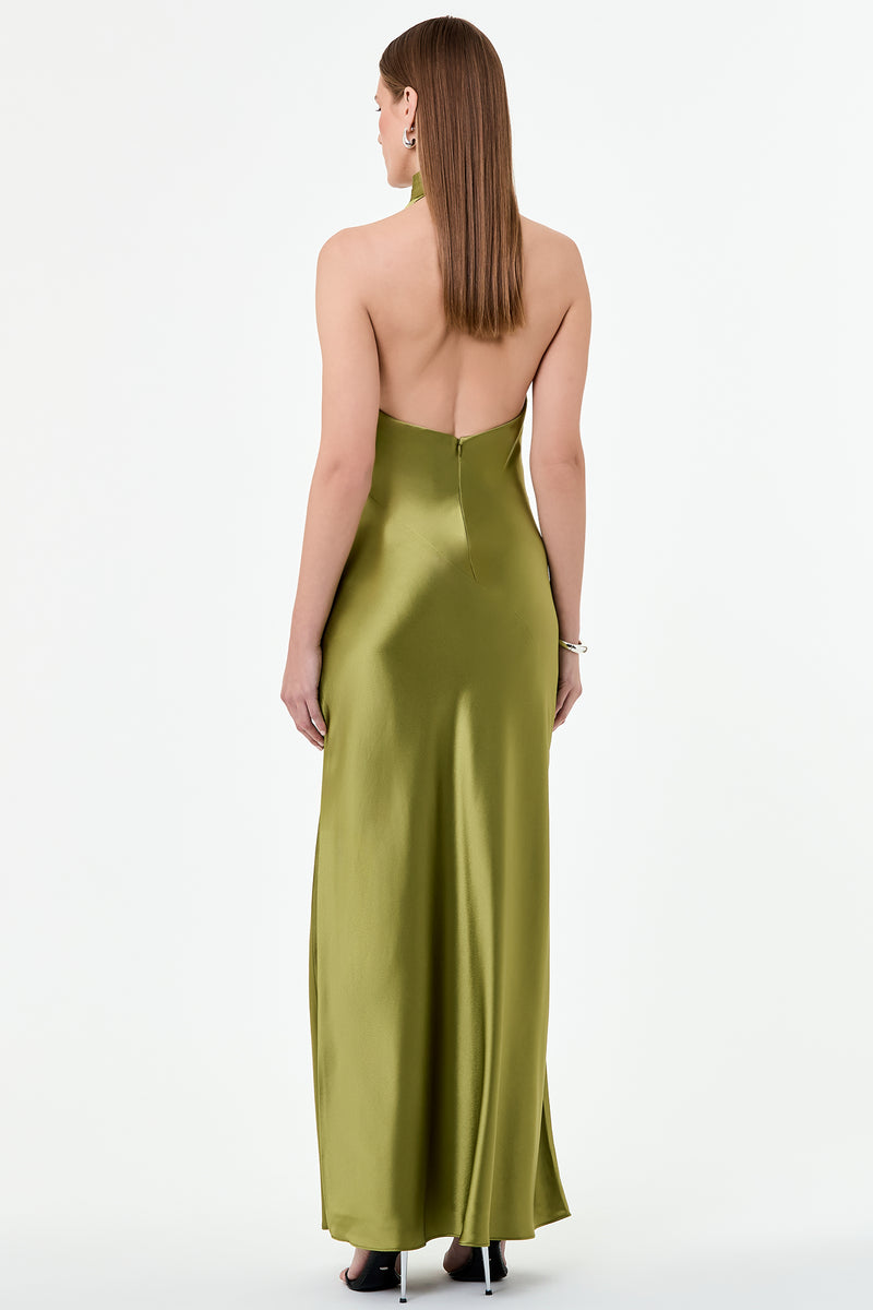 LYRIA DRESS - LEAF – NICHOLAS