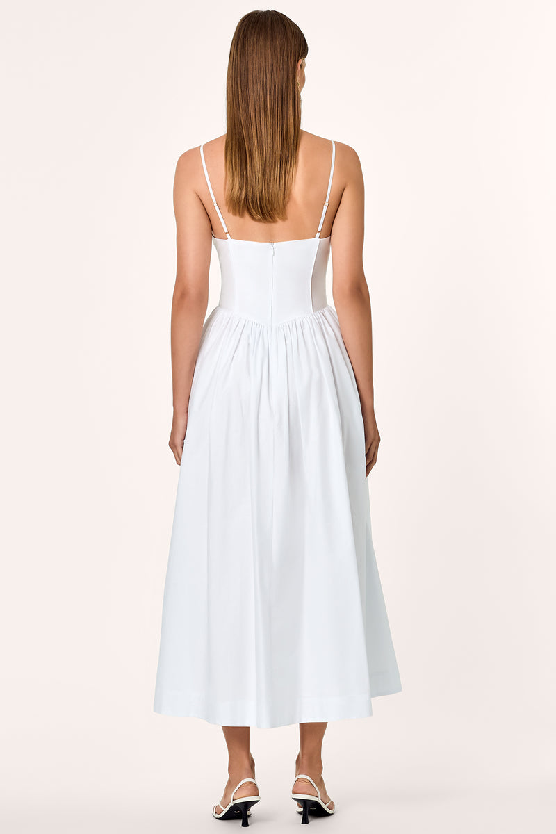 Becker Midi Dress - White – NICHOLAS